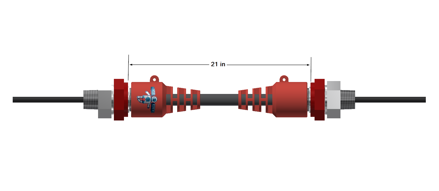 XP Enclosure To Encoder Cable - Radical Robotics